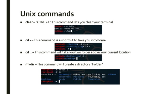 Unix tutorial for beginners | PPT