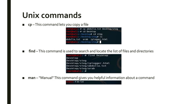 Unix Tutorial For Beginners Ppt