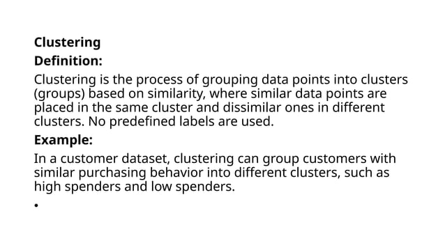 Classification and Cluster 2BCasic Concepts | PPT