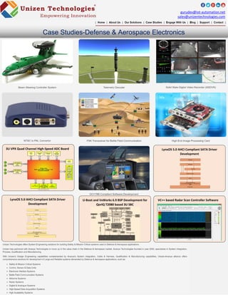 Unizen corporate brochure october-2016 | PDF