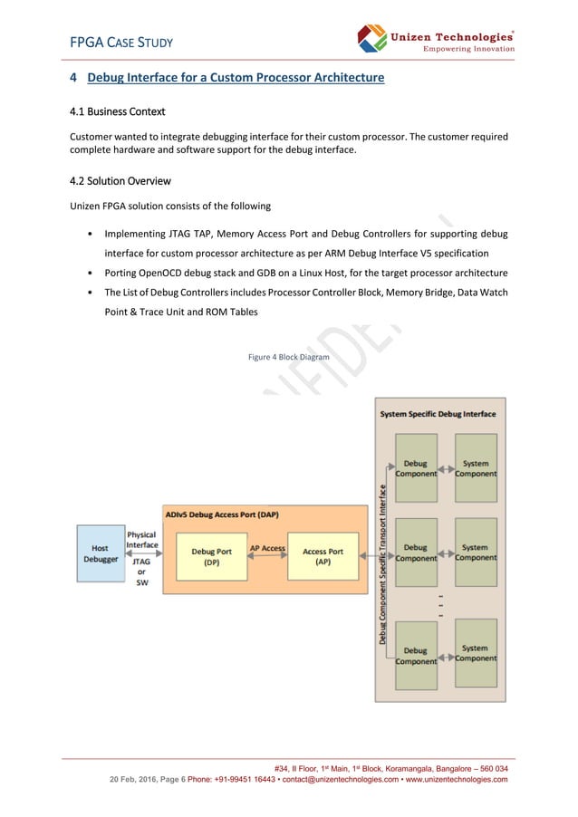 Unizen fpga case_study | PDF