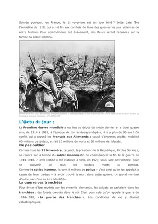 La première guerre mondiale | PDF