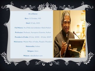 FACTS ABOUT NATION'S HERO -APJ | PPT