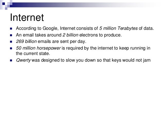 Unknown facts of networking