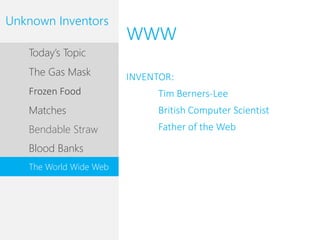 Unknown Inventors | PPTX