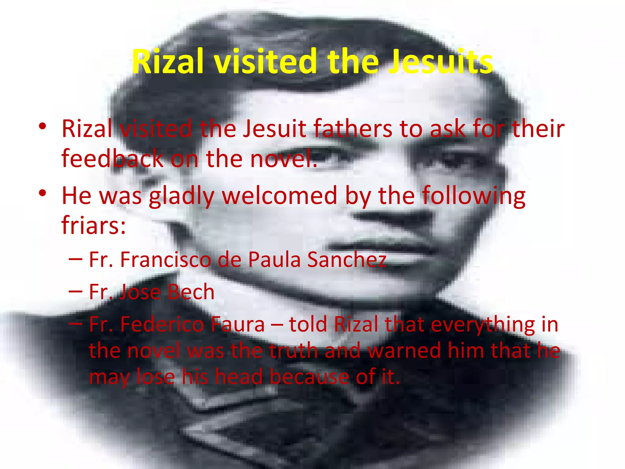 Rizal First Homecoming | PPT