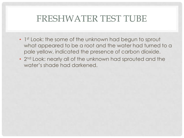 Unknown specimen powerpoint | PPT