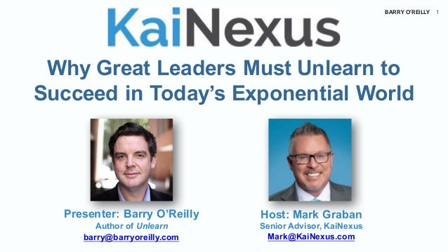 Why Great Leaders Must Unlearn to Succeed in Today’s Exponential World
