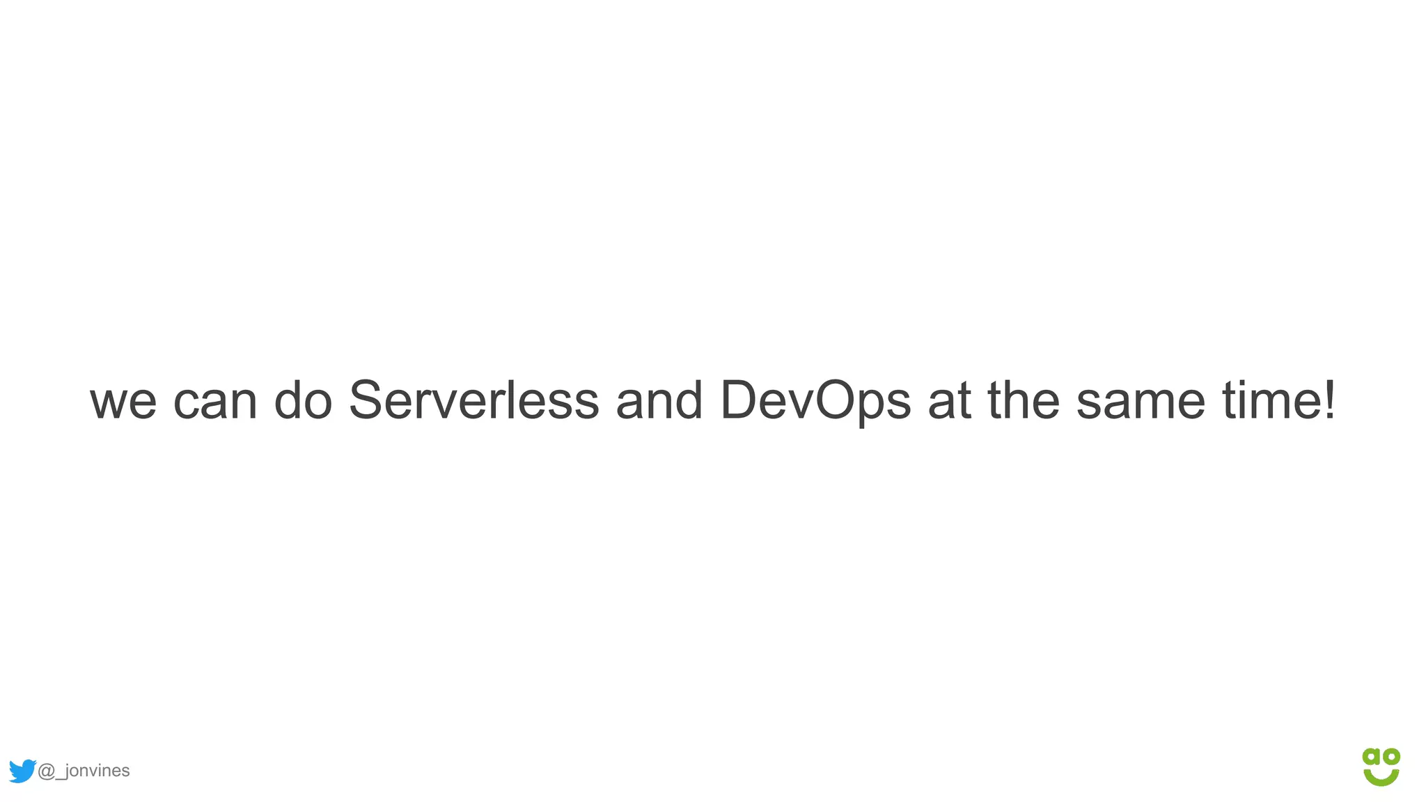 Unleash DevOps with Serverless | PPT