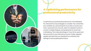 Unleashing the Power of MacBook Pro: Mastering Professional ...