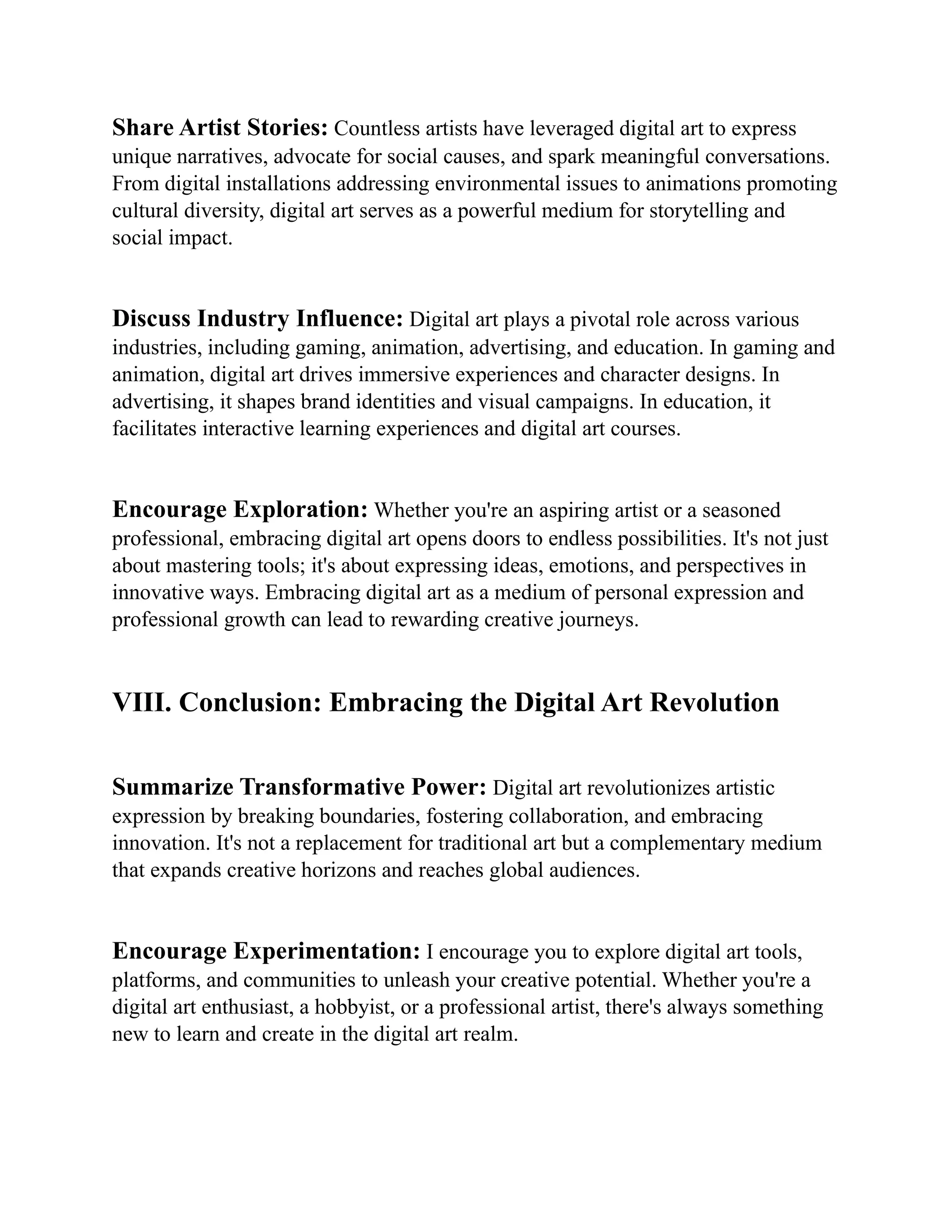 Unleashing Creativity: How Digital Art Revolutionizes Expression | PDF | Graphics Software ...