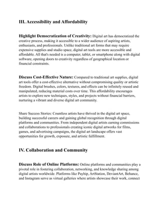 Unleashing Creativity: How Digital Art Revolutionizes Expression | PDF ...