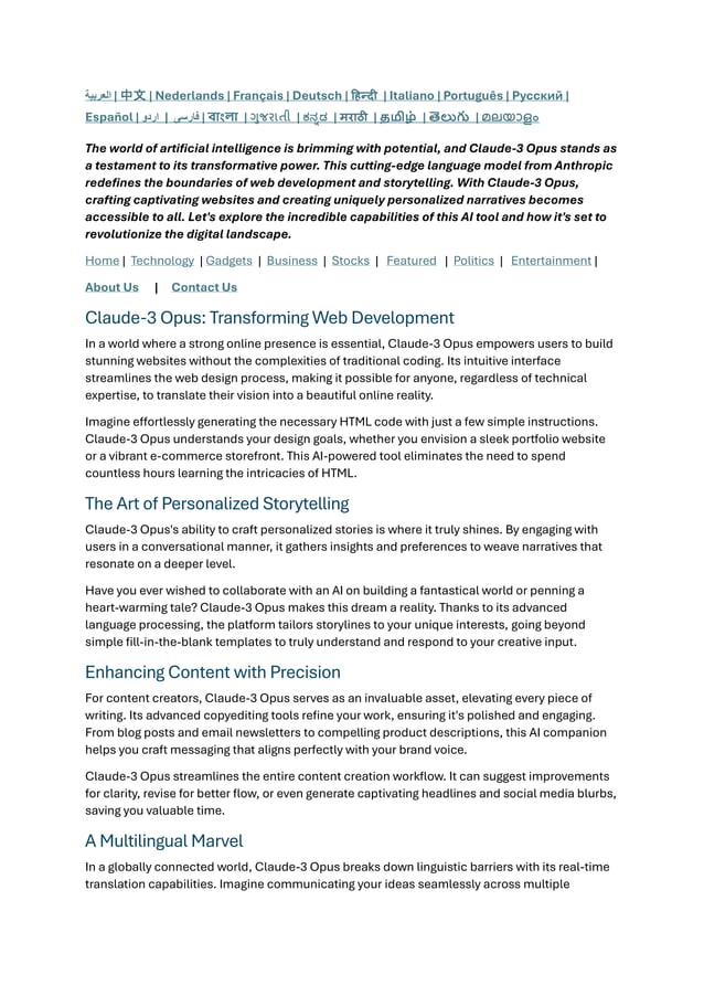 Unleashing Creativity with Claude-3 Opus.pdf