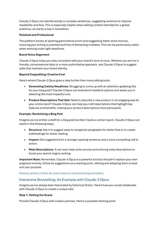 Unleashing Creativity with Claude-3 Opus.pdf