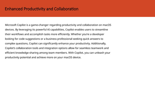 Unleashing Efficiency: Mastering Microsoft Copilot on Your macOS Device | PPTX