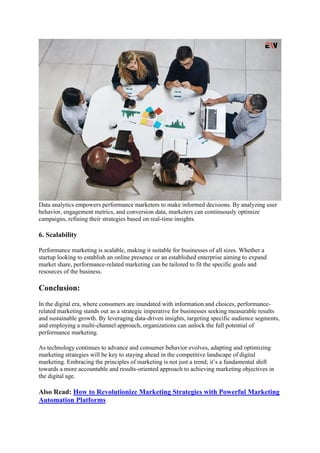 Performance Marketing: Benefits, Strategies & Key Components ...