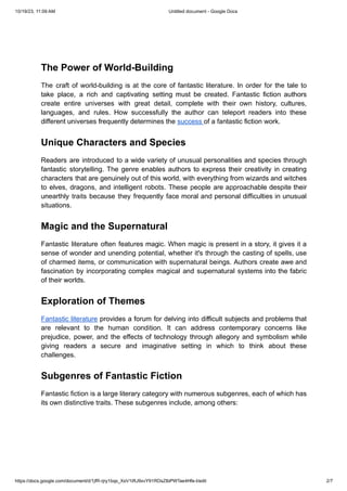 Unleashing Imagination With Most Famous Fantastic Fiction Books of All ...
