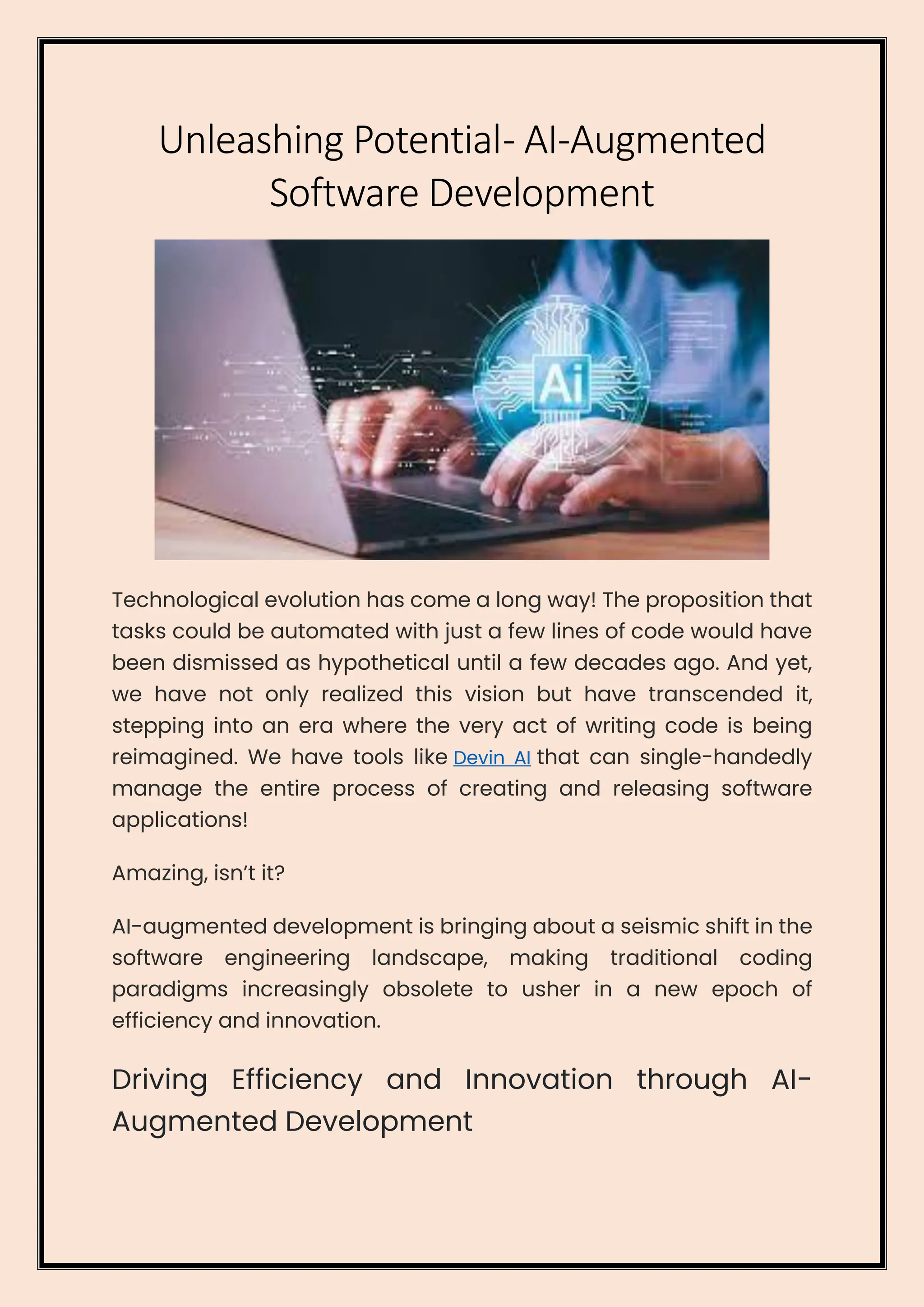 Unleashing Potential - AI Augmented Software Development.pdf
