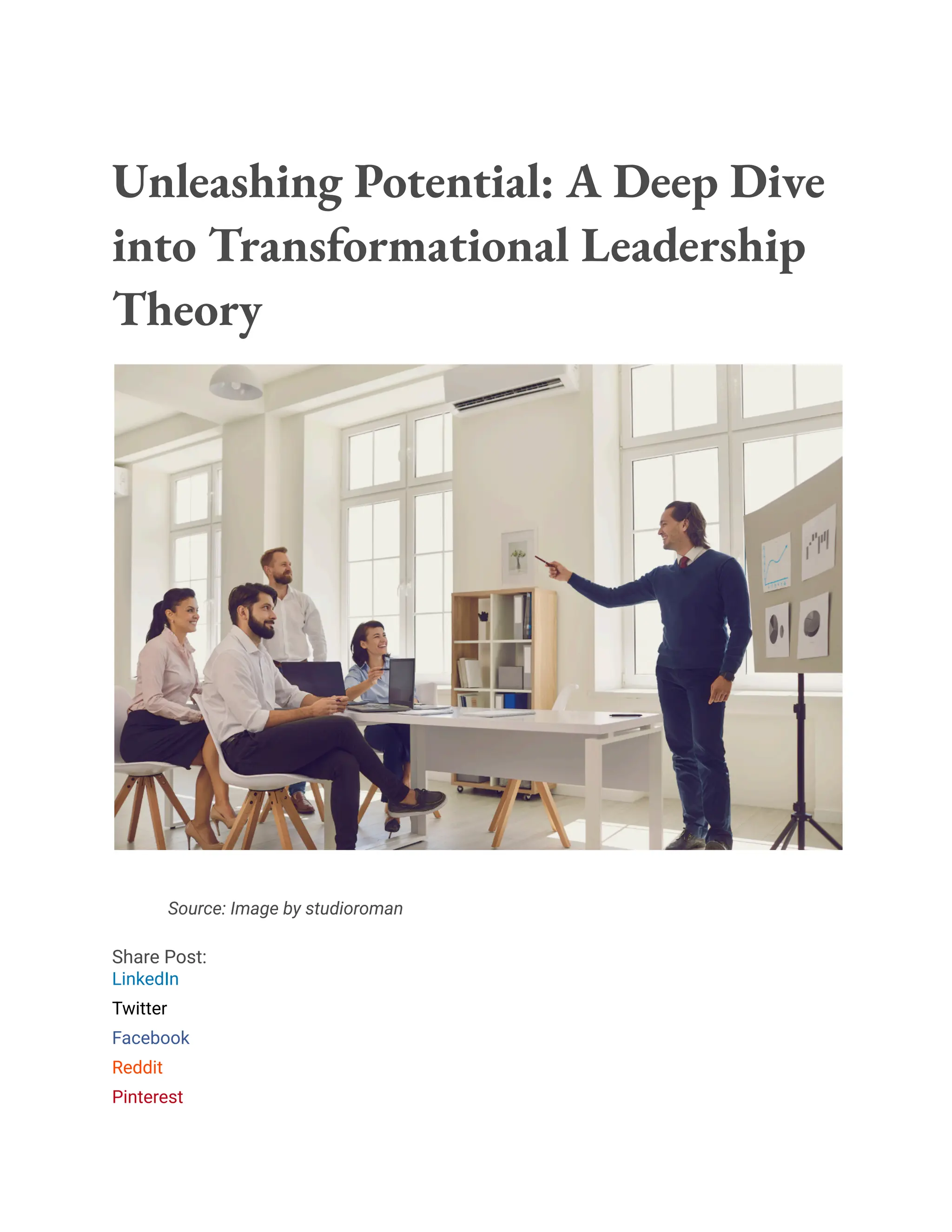 Unleashing Potential_ A Deep Dive into Transformational Leadership ... Unleashing Potential_ A Deep Dive into Transformational Leadership ...