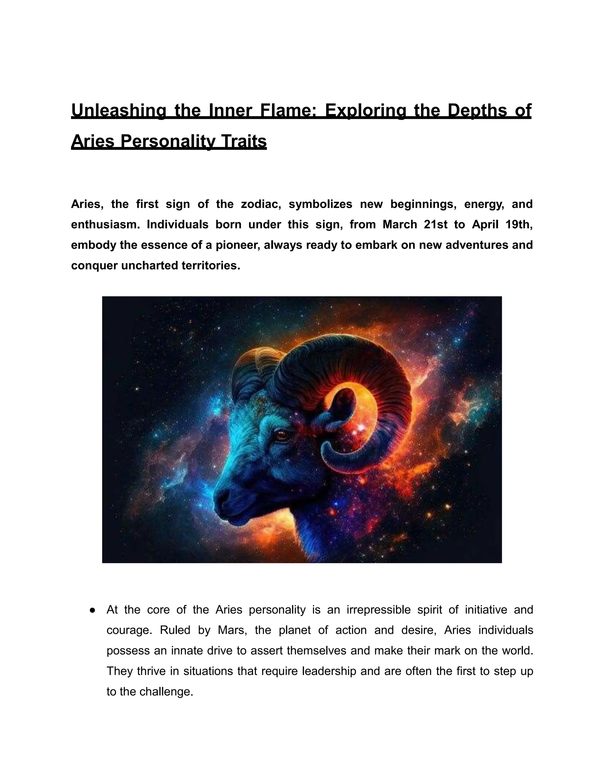Unleashing the Inner Flame_ Exploring the Depths of Aries Personality Traits.pptx