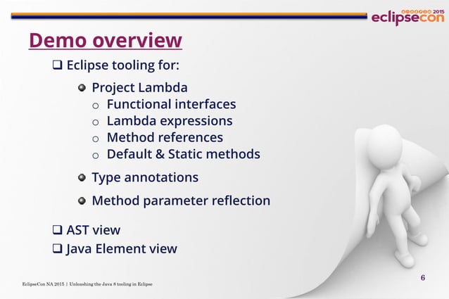 Eclipse Day India 2015 Unleashing The Java 8 Tooling In Eclipse Ppt