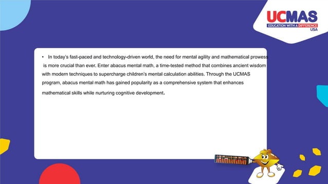 Unleashing the Power of Abacus Mental Math with UCMAS | PPTX | Games ...