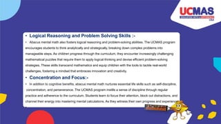 Unleashing the Power of Abacus Mental Math with UCMAS | PPTX