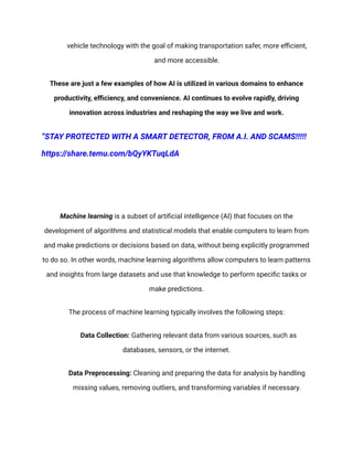 The Unleashing the Power of AI & How Machine Learning is ...