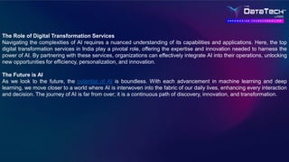 Power of Artificial Intelligence A Journey through ML & DL | PPT