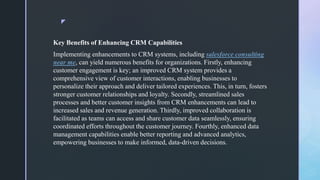 Unleashing the Power of CRM System Improvement: Enhancing Customer Engagement like Never | PPTX