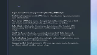 Unleashing the Power of CRM System Improvement: Enhancing Customer Engagement like Never | PPTX