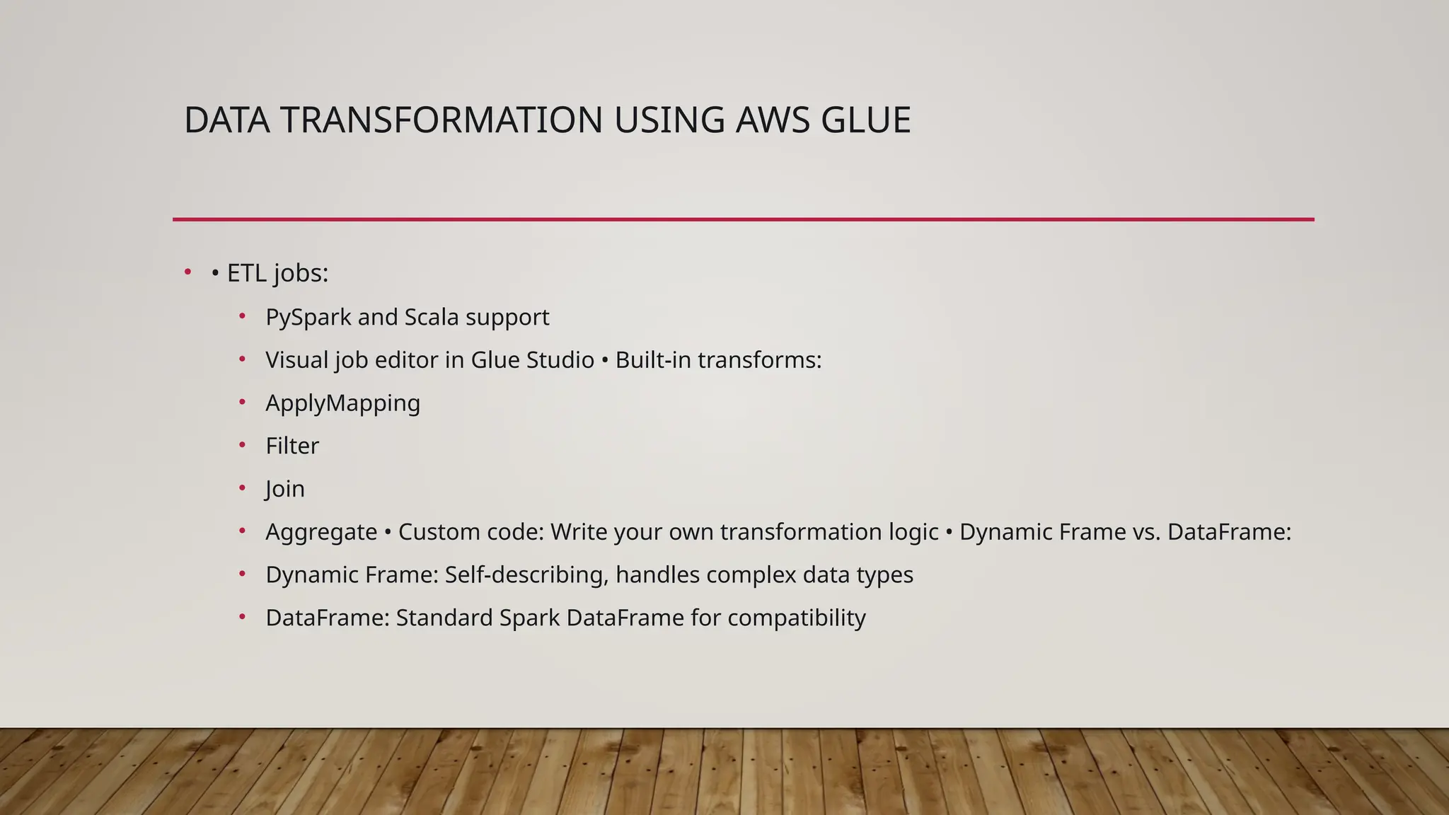 Unleashing The Power Of Data Analytics With Aws Glue And Data Lakespptx Databases Computer