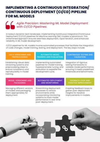 Unleashing the power of devops and machine learning integration - PPT.pptx | Technology & Computing