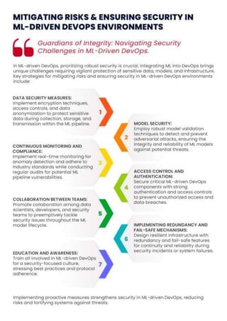 Unleashing the power of devops and machine learning integration - PPT.pptx | Technology & Computing