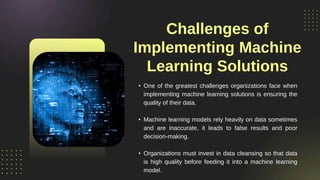 Unleashing The Power of Machine Learning Solution | PPTX | Technology Industry | Industries