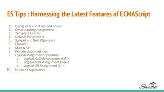 Unleashing the Power of Modern Javascript Development | PPT