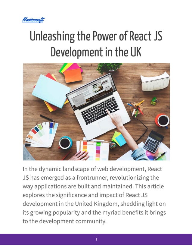 Unleashing the Power of React JS Development in the UK.pdf Unleashing the Power of React JS Development in the UK.pdf