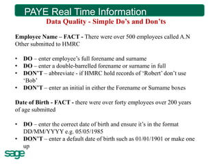 Unleashing the power of sage payroll and hr | PPTX