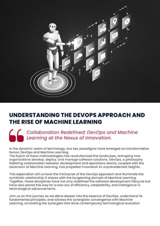 Unleashing the power of devops and machine learning integration | PDF