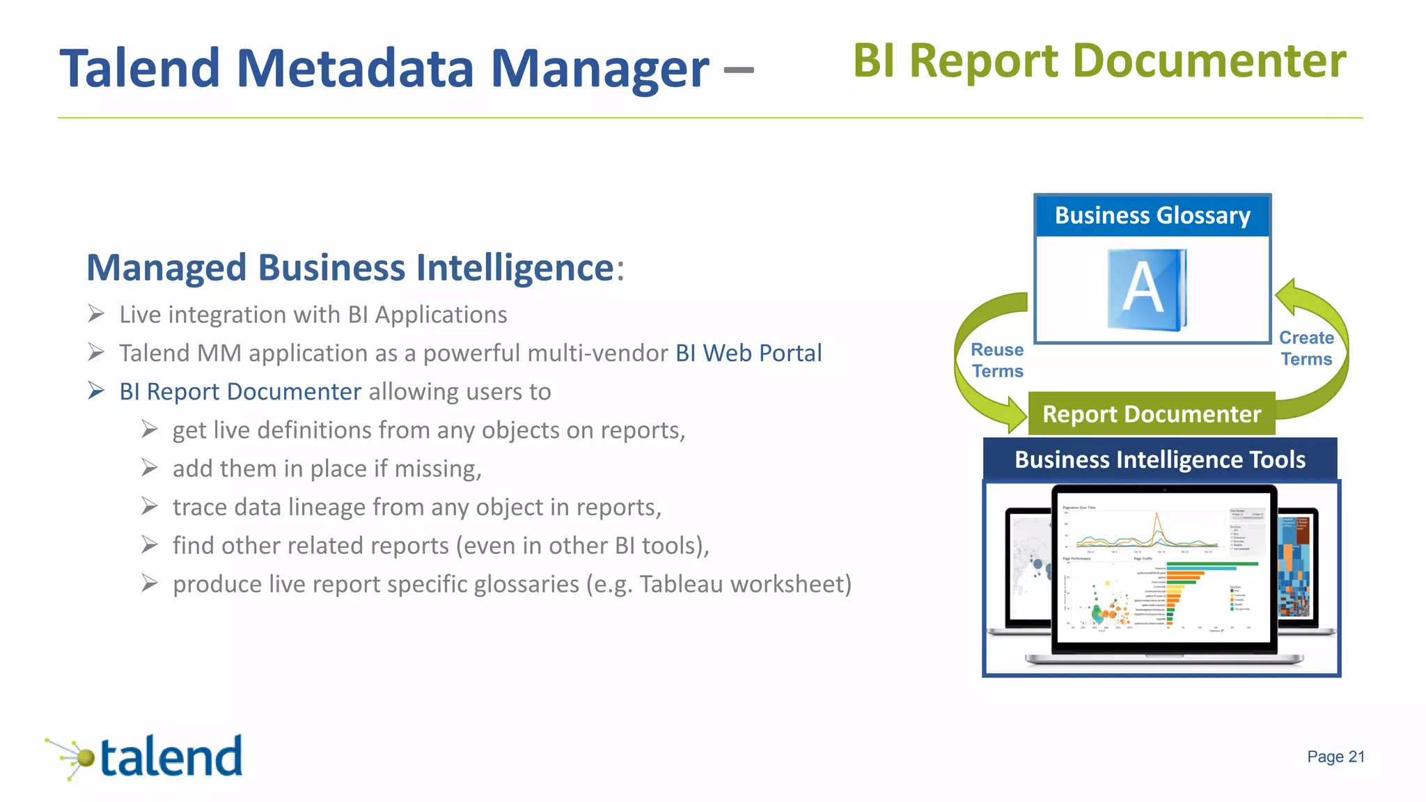 Unleashing the value of metadata with Talend | PDF