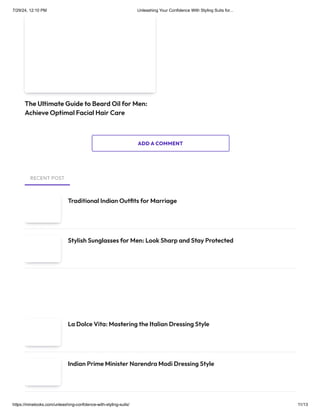 Unleashing Your Confidence With Styling Suits for Meetings.pdf