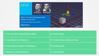 HTML5DevConf - Unleash the power of 3D with babylon.js