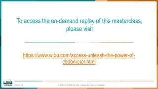 Unleash the Power of CodeMeter - CodeMeter Basics | PPT
