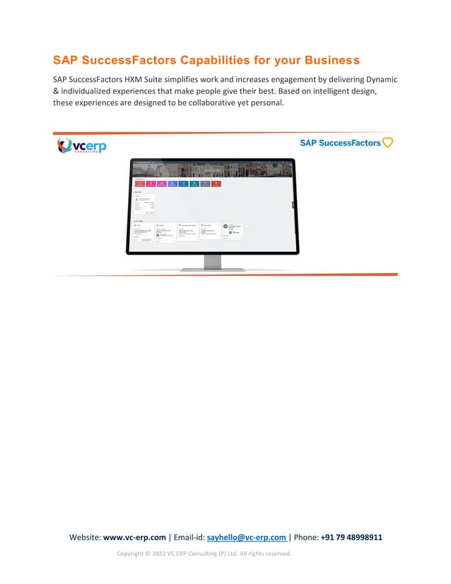 Unleash the Power of Sustainable Workforce with SAP SuccessFactors.pdf | Human Resources | Business