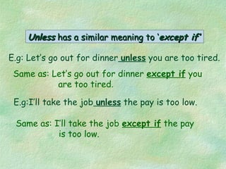 Unless | PPT