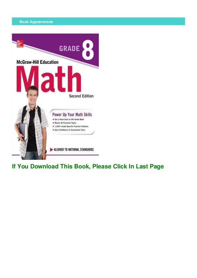 (Unlimited) McGraw-Hill Education Math Grade 8, Second Edition (By ...