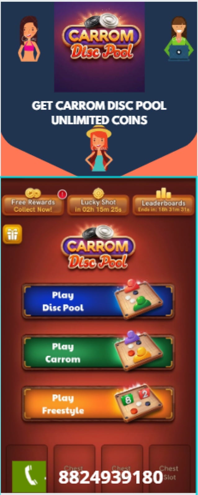 Get Carrom Disc Pool Unlimited Coins | PDF