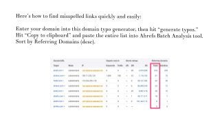 How To Get Backlinks For Free: the Unlinked Brand Mentions method | PDF