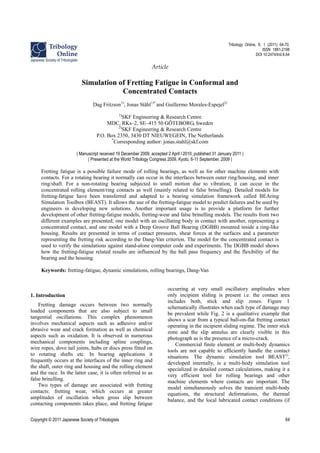 Unlock 8.-simulation of fretting fatigue-d. fritzon y otros | PDF