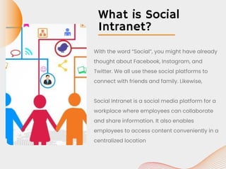 Unlock Your Peak Productivity: Revealing the Power of Social Intranet | PPT